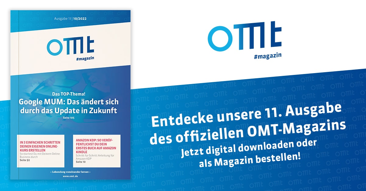 OMT Magazin - für Online Marketer, die fachlich weiterkommen wollen!