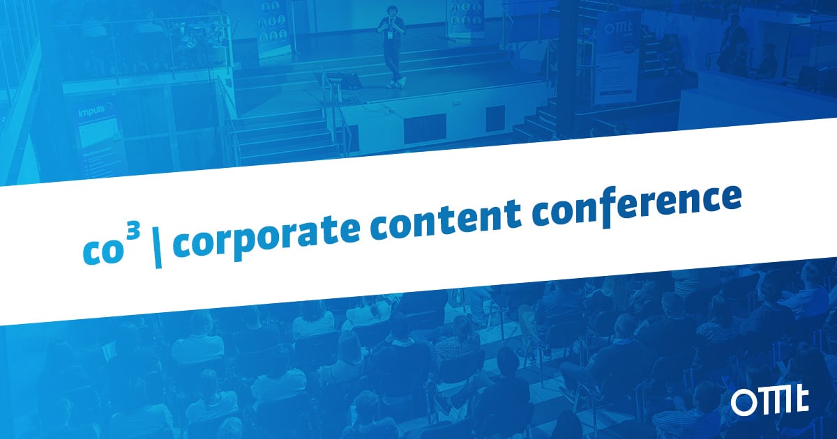 Lohnt sich die co³ | corporate content conference? | OMT