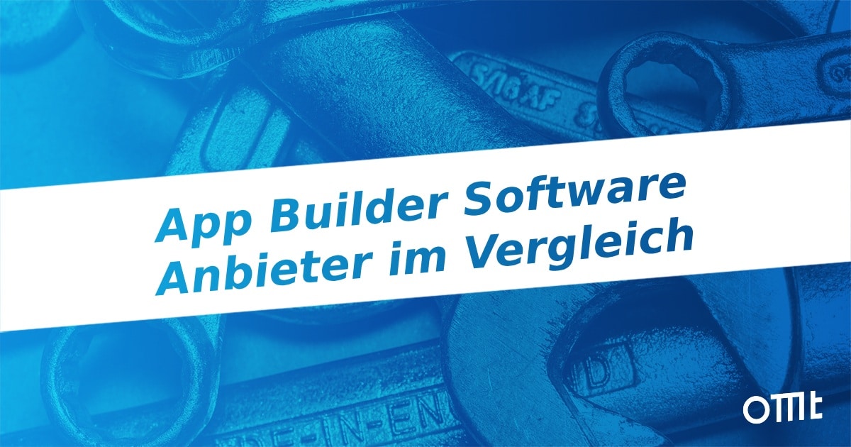 App Builder Software - Anbieter im Vergleich