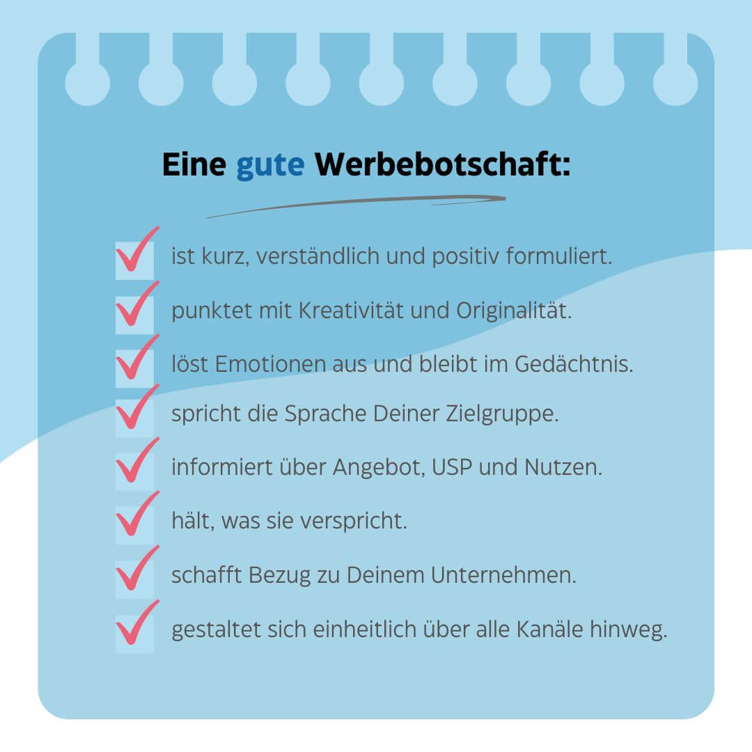 Die perfekte Werbebotschaft formulieren | OMT
